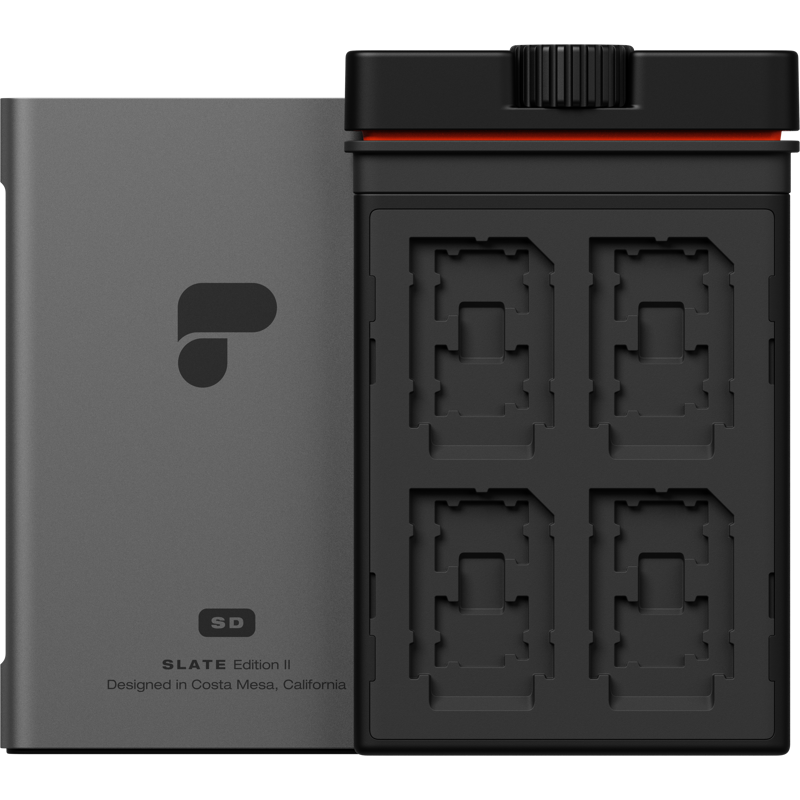 PolarPro Memory Card Case Slate SD Edition II Mountain - Compact Storage