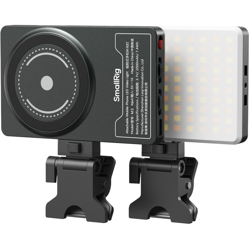 SmallRig 5505 M3 Attachable Mobile Phone LED Video Light Ink Blue